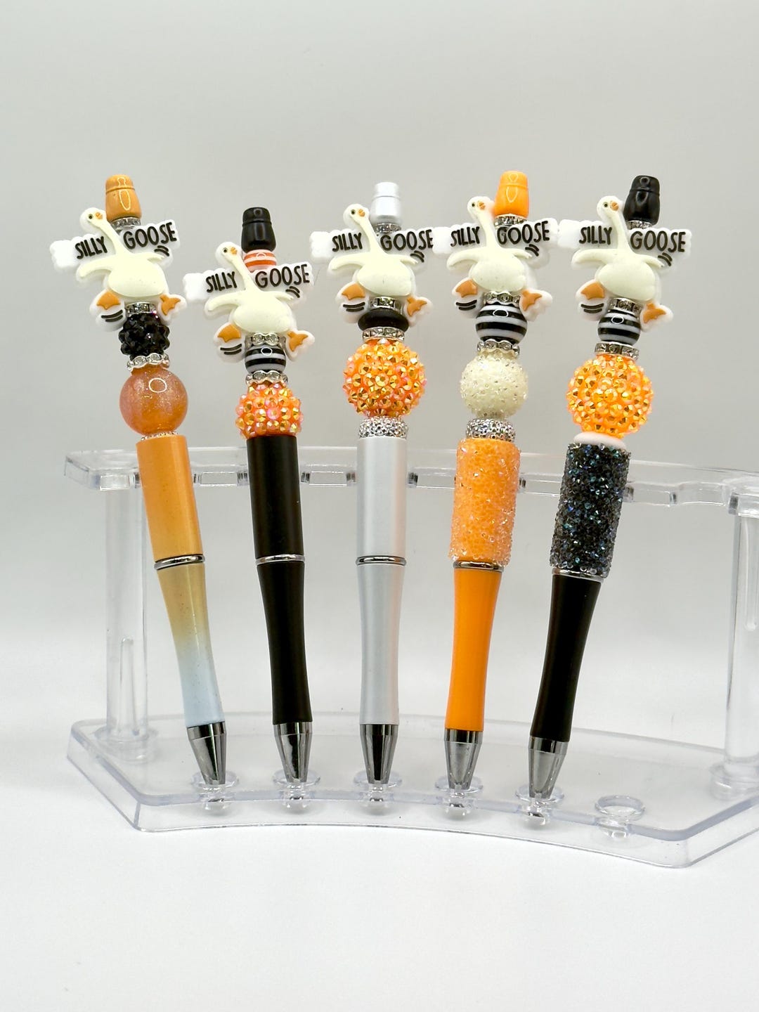 Silly Goose Beadable Beaded Ballpoint Bling Pen (2) - Etsy