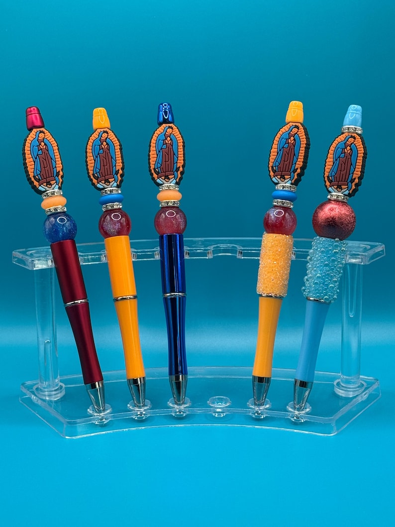 La Virgen De Guadalupe Beadable Beaded Ballpoint Bling Pen (2) - Etsy