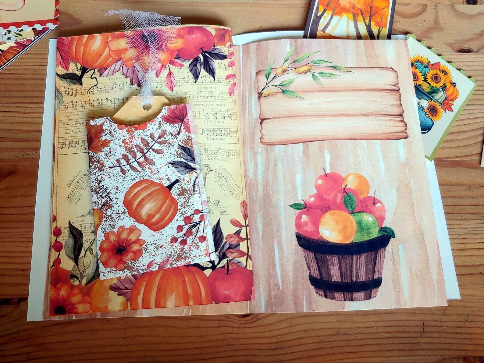 Fall Junk Journal Kit Printable Fall Ephemera Autumn Junk Journal ...