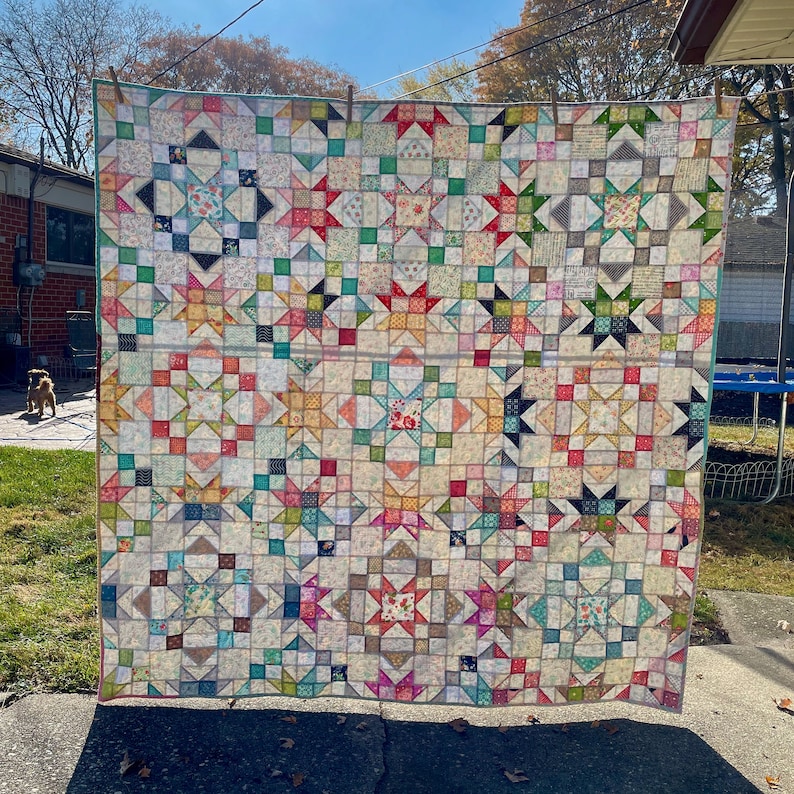 Clear Night Sky Quilt PDF Pattern - Etsy