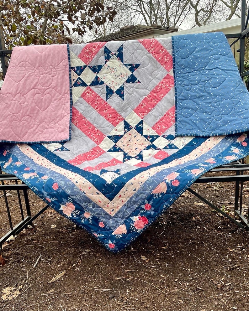 Shadow Stars Quilt PDF Pattern - Etsy