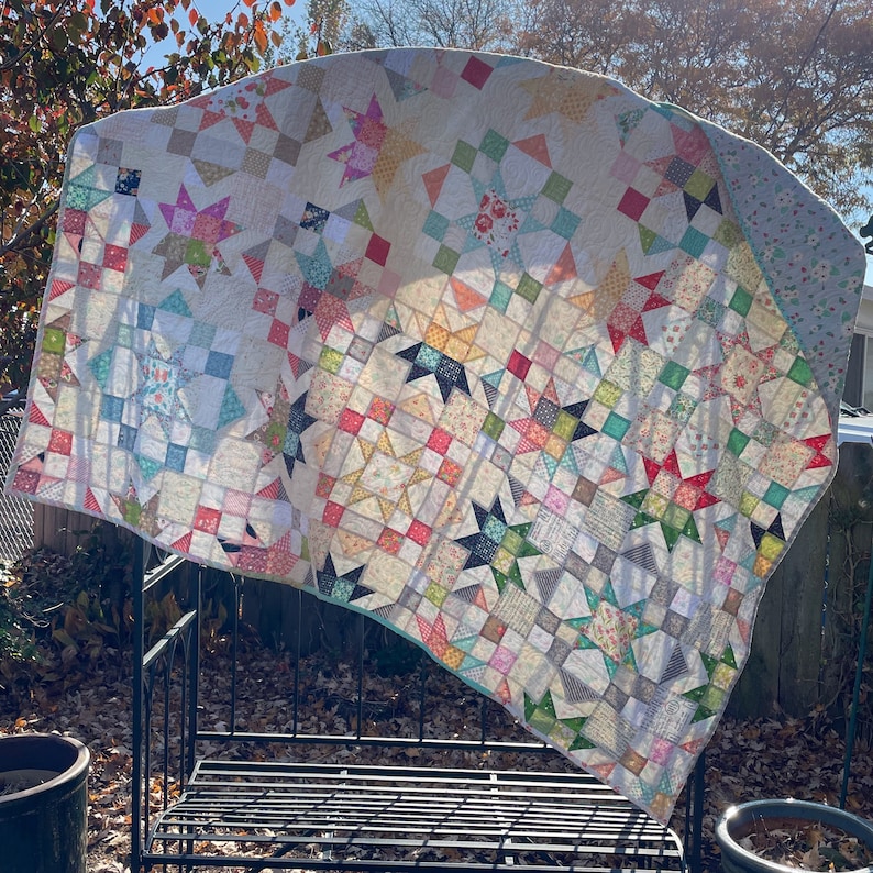 Clear Night Sky Quilt PDF Pattern - Etsy