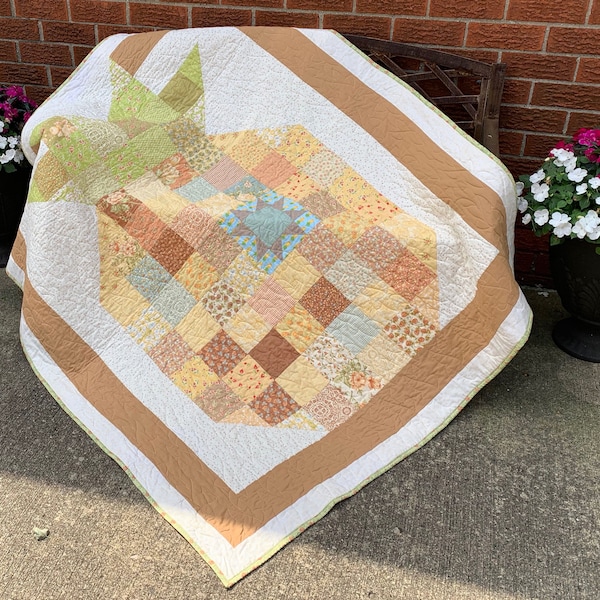 Pineapple Quilt - Etsy