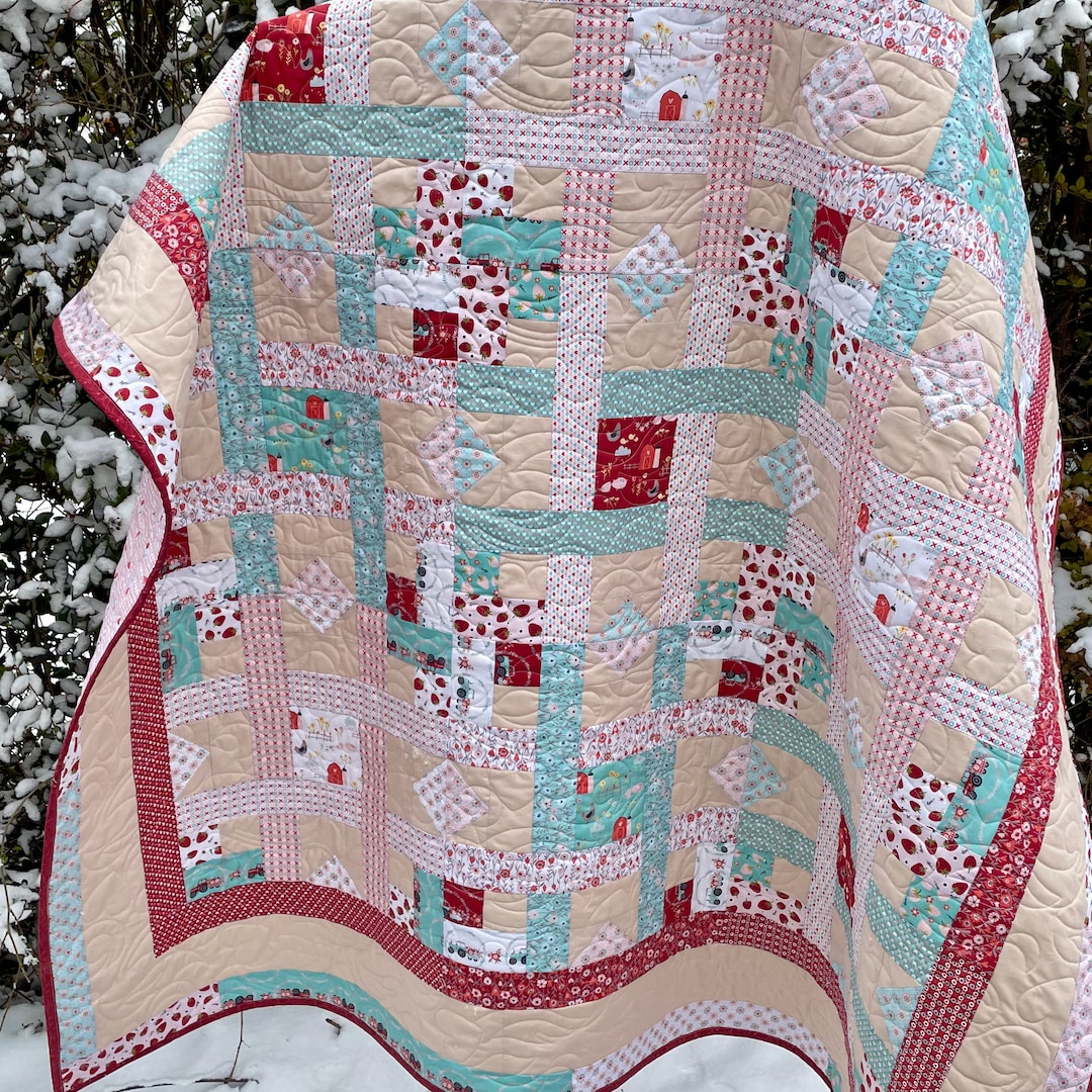Barbedwire Downloadable Quilt Pattern - Etsy