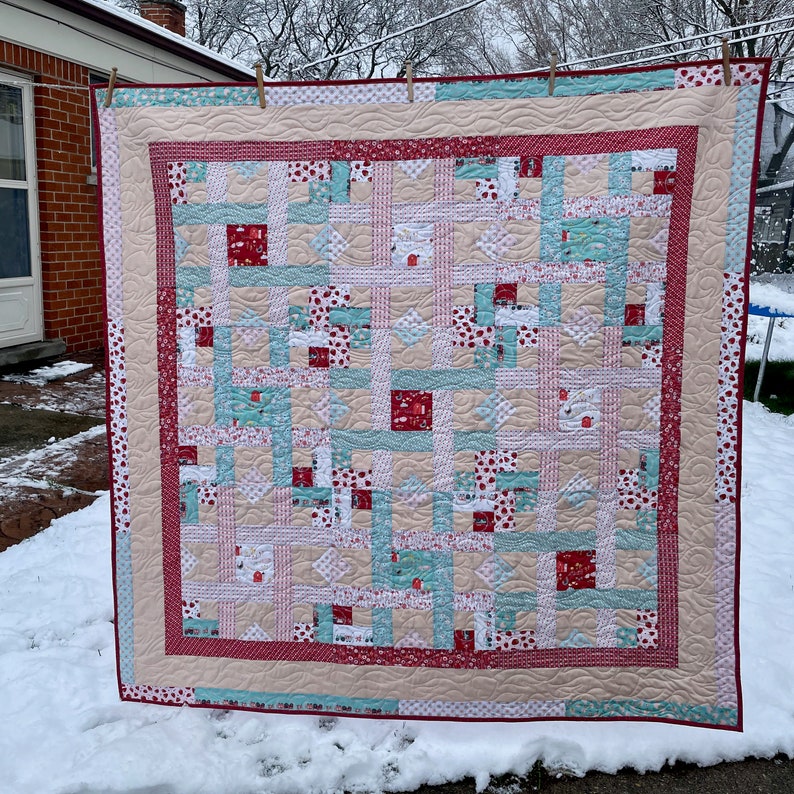 Chickenwire & Barbed Wire Digital Quilt Pattern Duo - Etsy