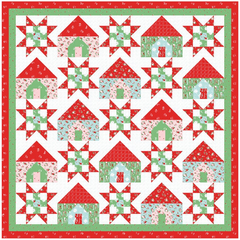 Our House Downloadable PDF Quilt Pattern - Etsy