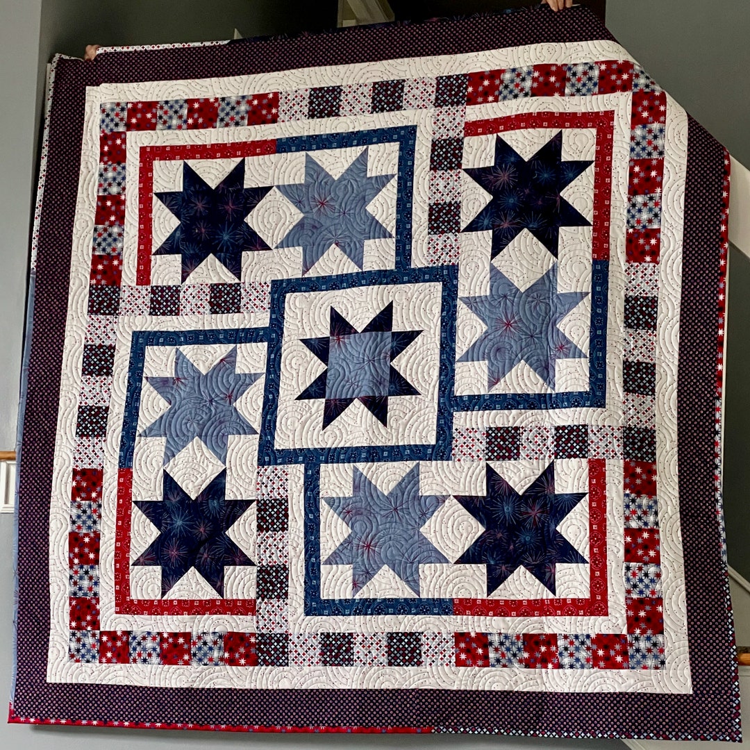 Cap's New Shield Quilt PDF Pattern - Etsy