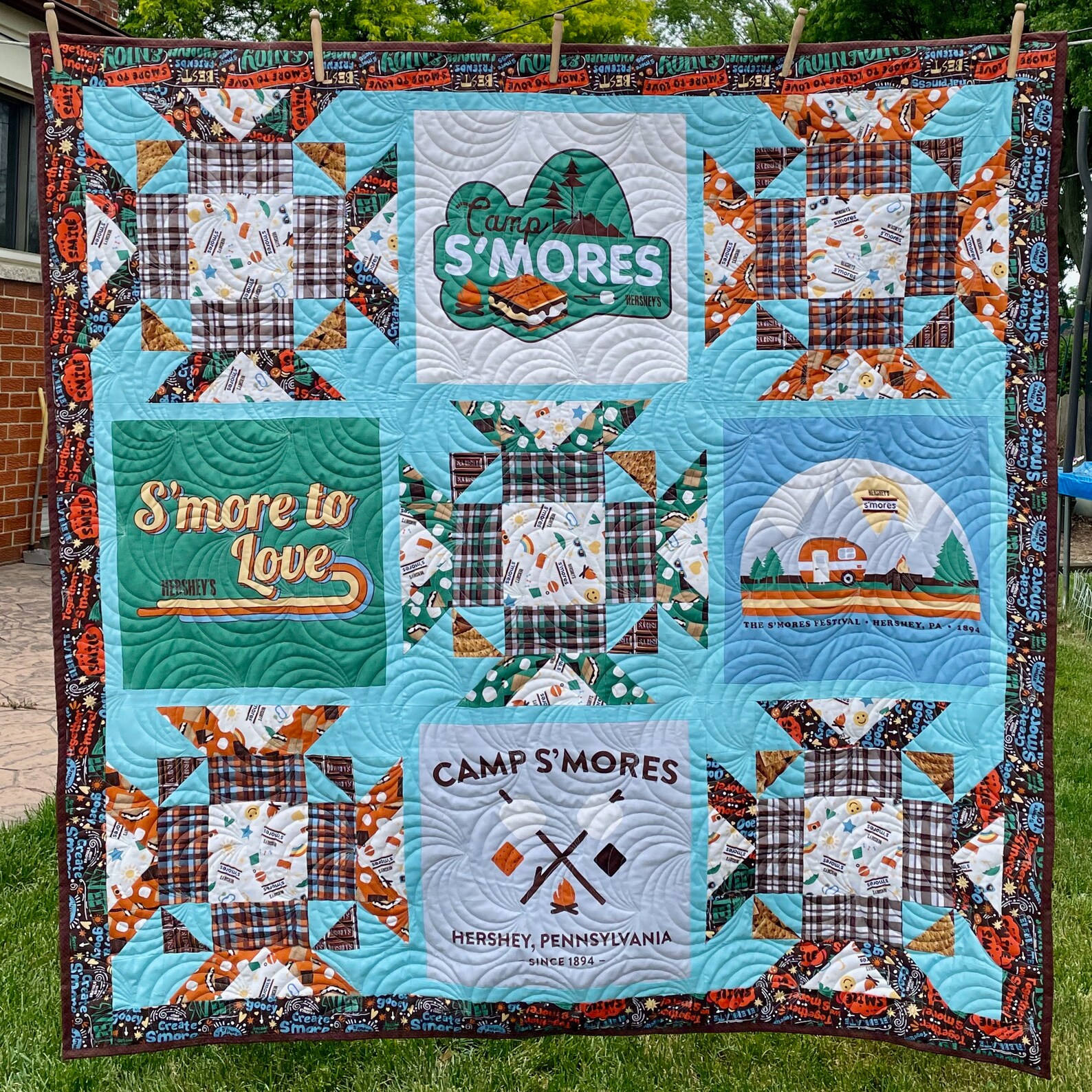 Campfire Quilt PDF Pattern - Etsy