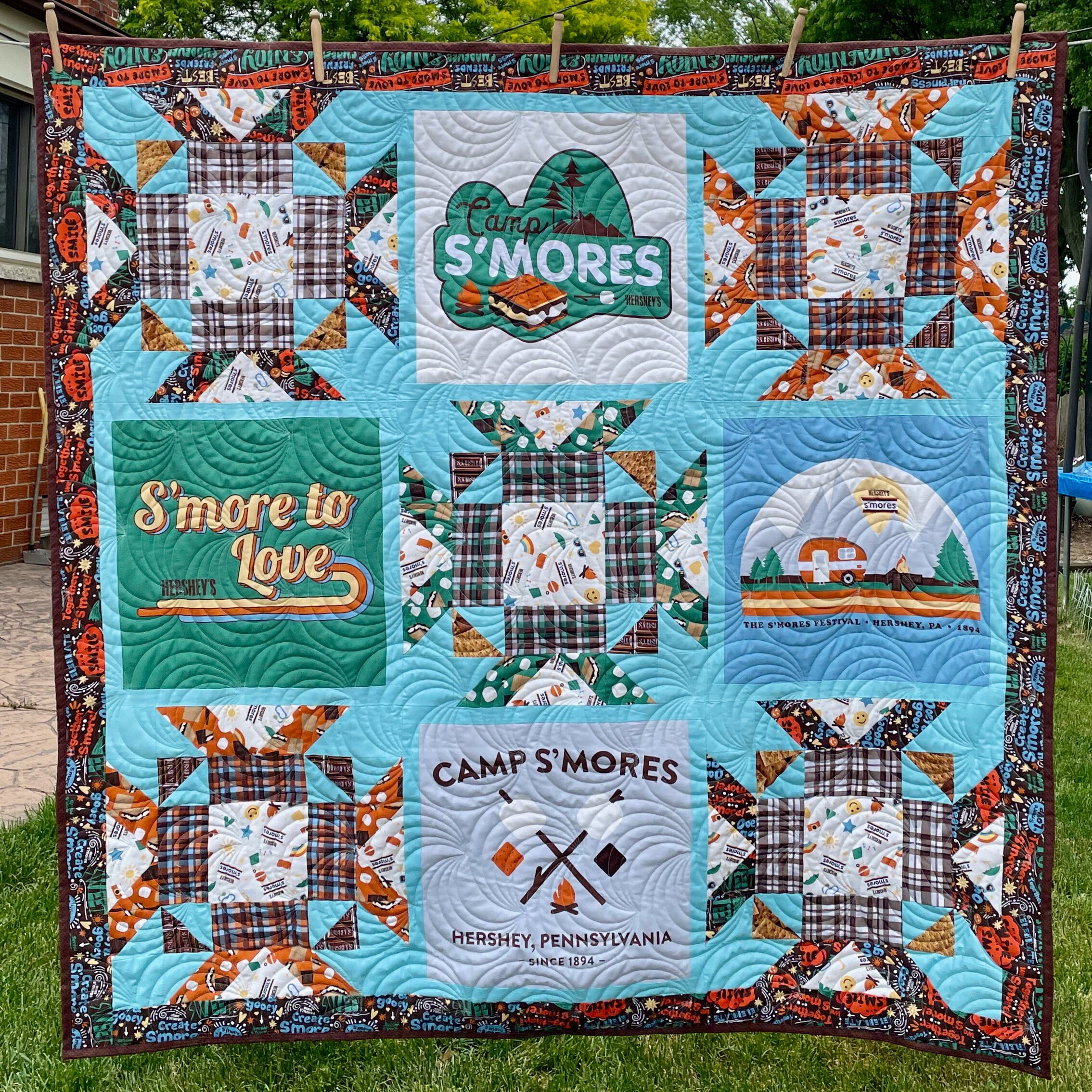 Campfire Quilt PDF Pattern - Etsy