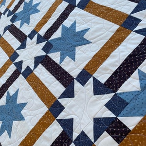 Shadow Stars Quilt PDF Pattern - Etsy