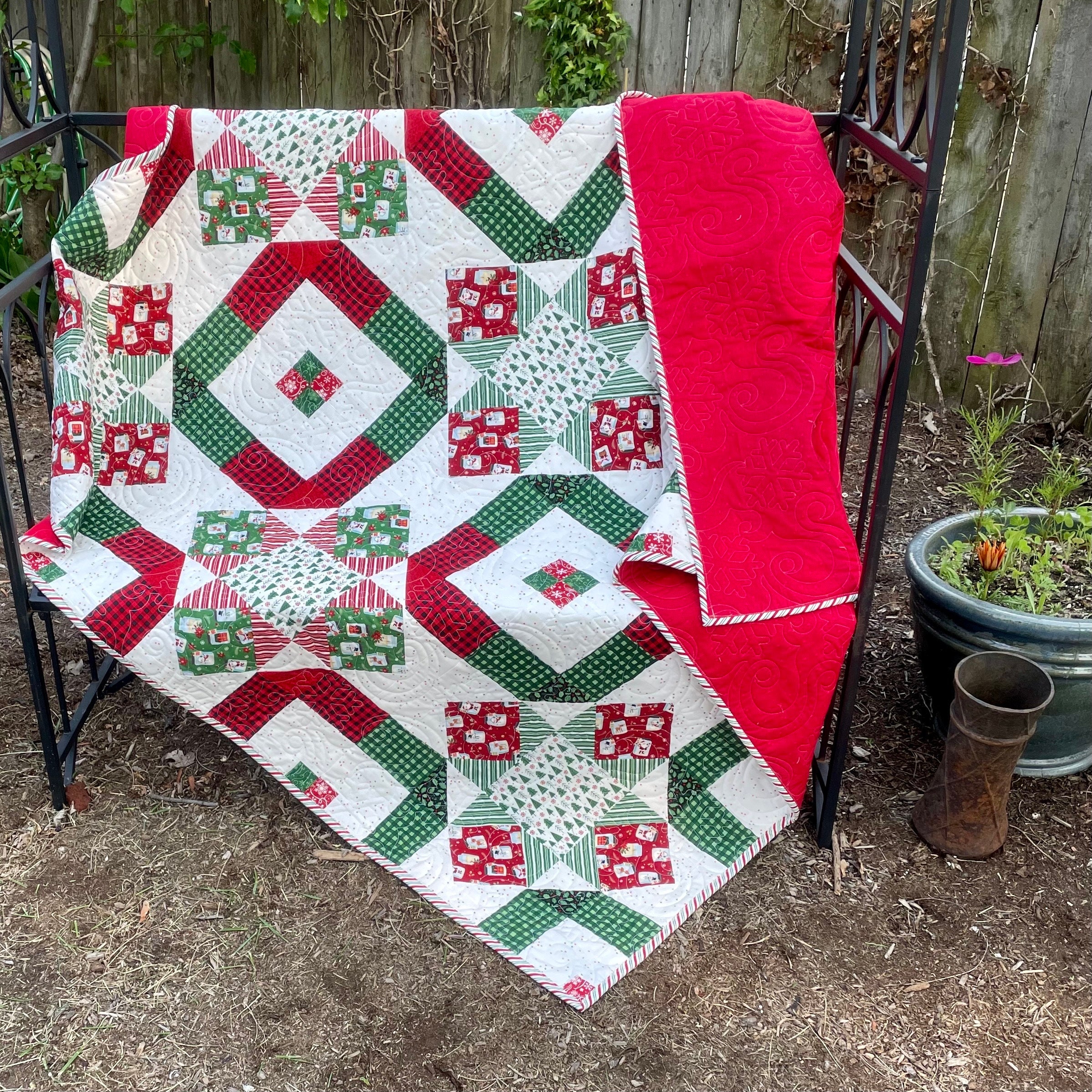 Plaid Stars by Neverlandstitches by Lisa Jo Downloadable Quilt Pattern ...
