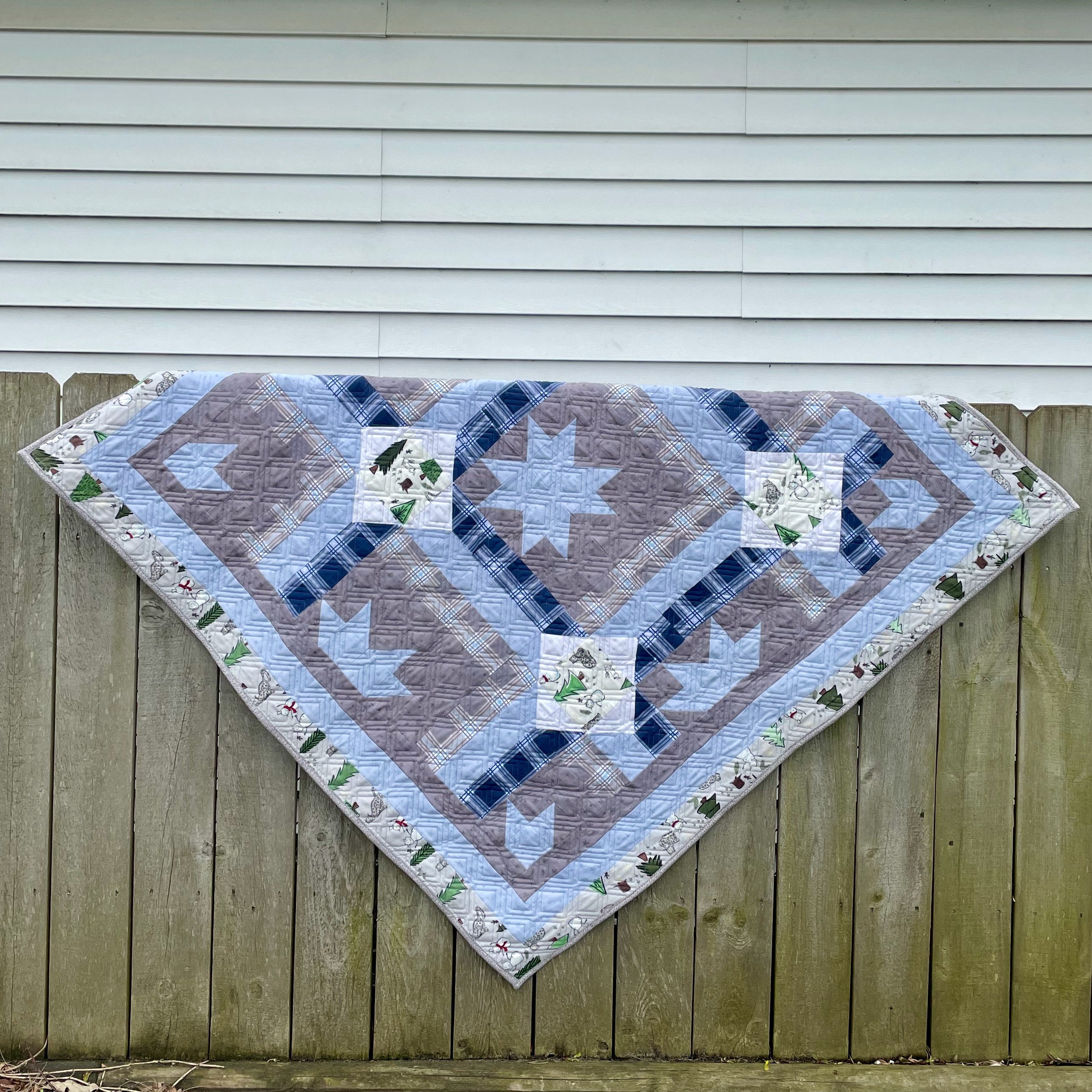 Shadow Stars Quilt PDF Pattern - Etsy