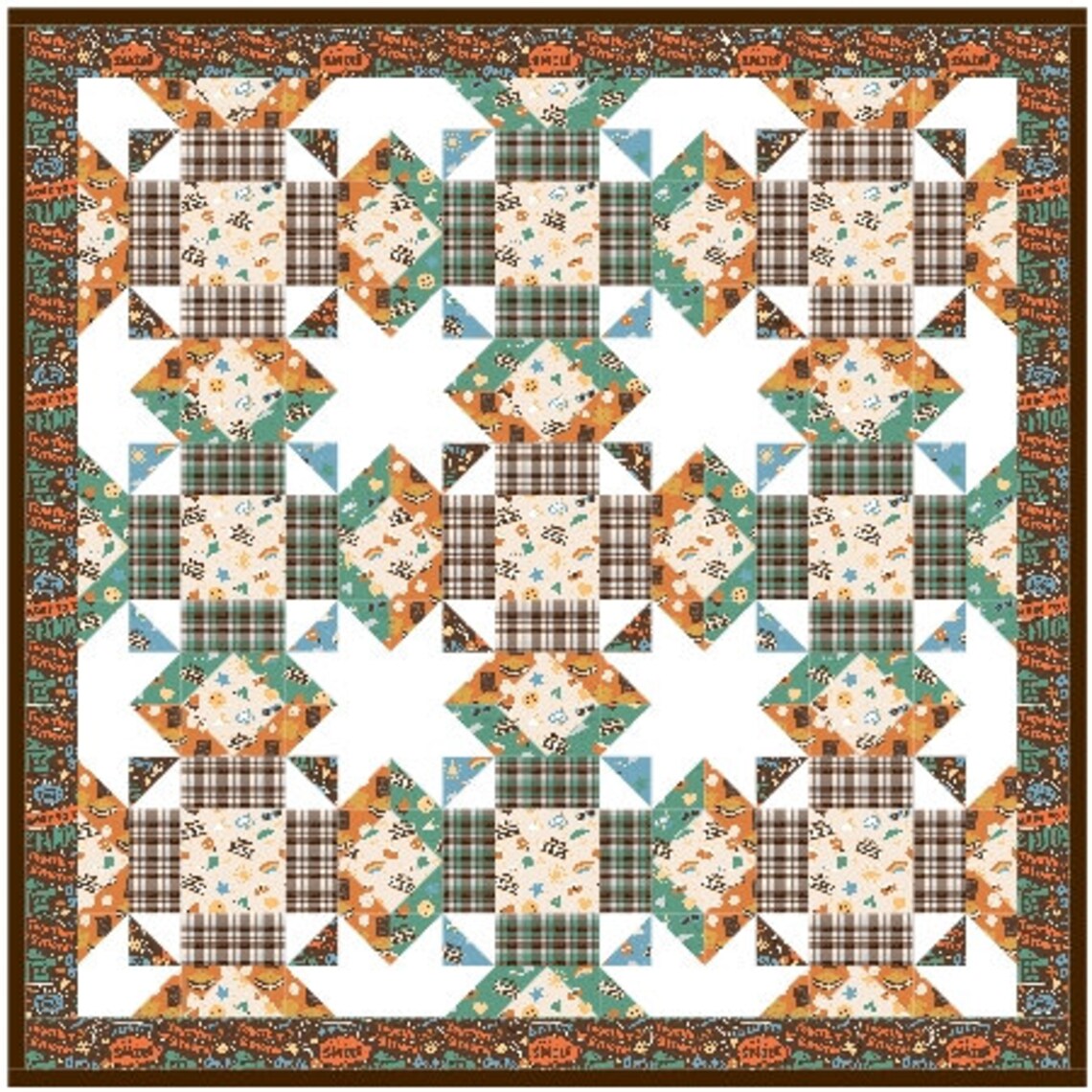 Campfire Quilt PDF Pattern - Etsy