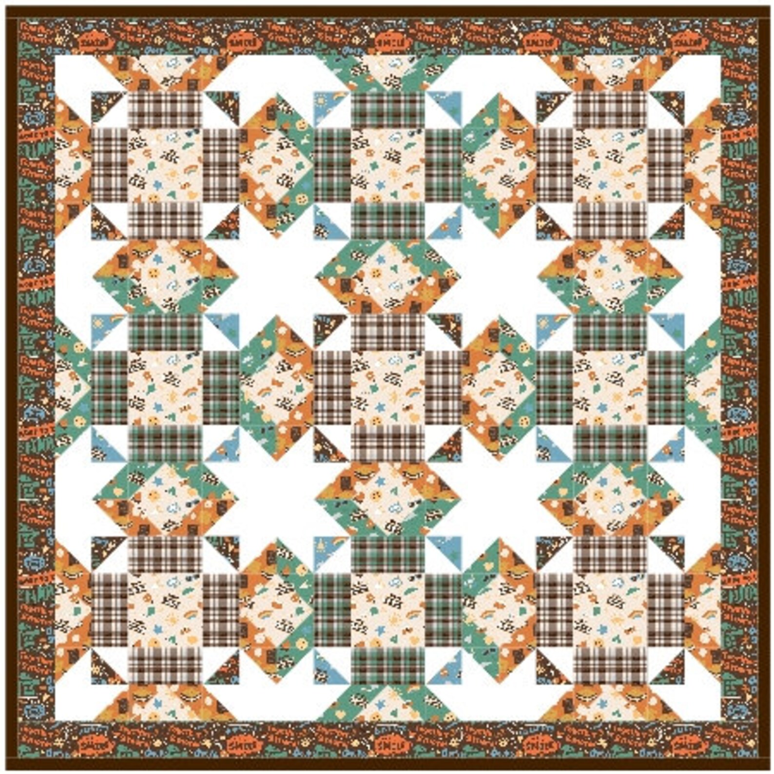 Campfire Quilt PDF Pattern - Etsy