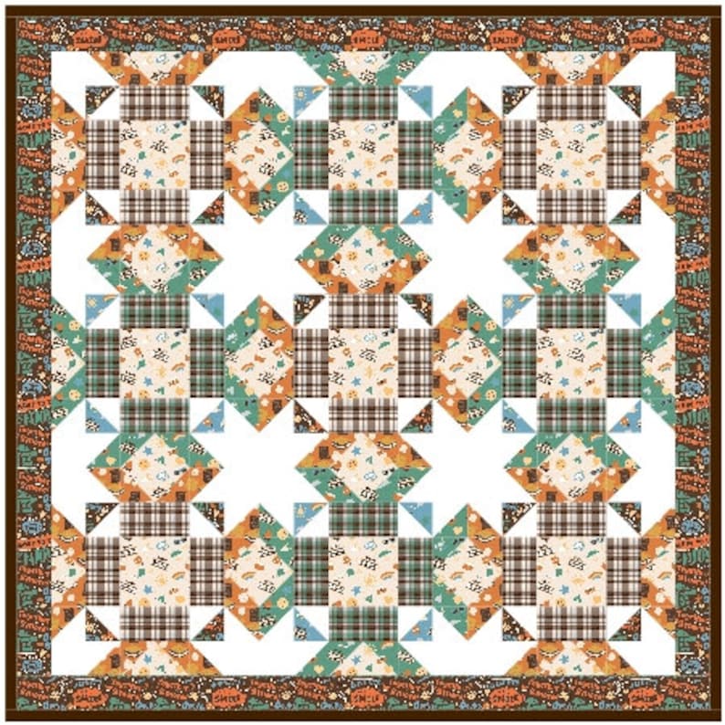 Campfire Quilt PDF Pattern - Etsy