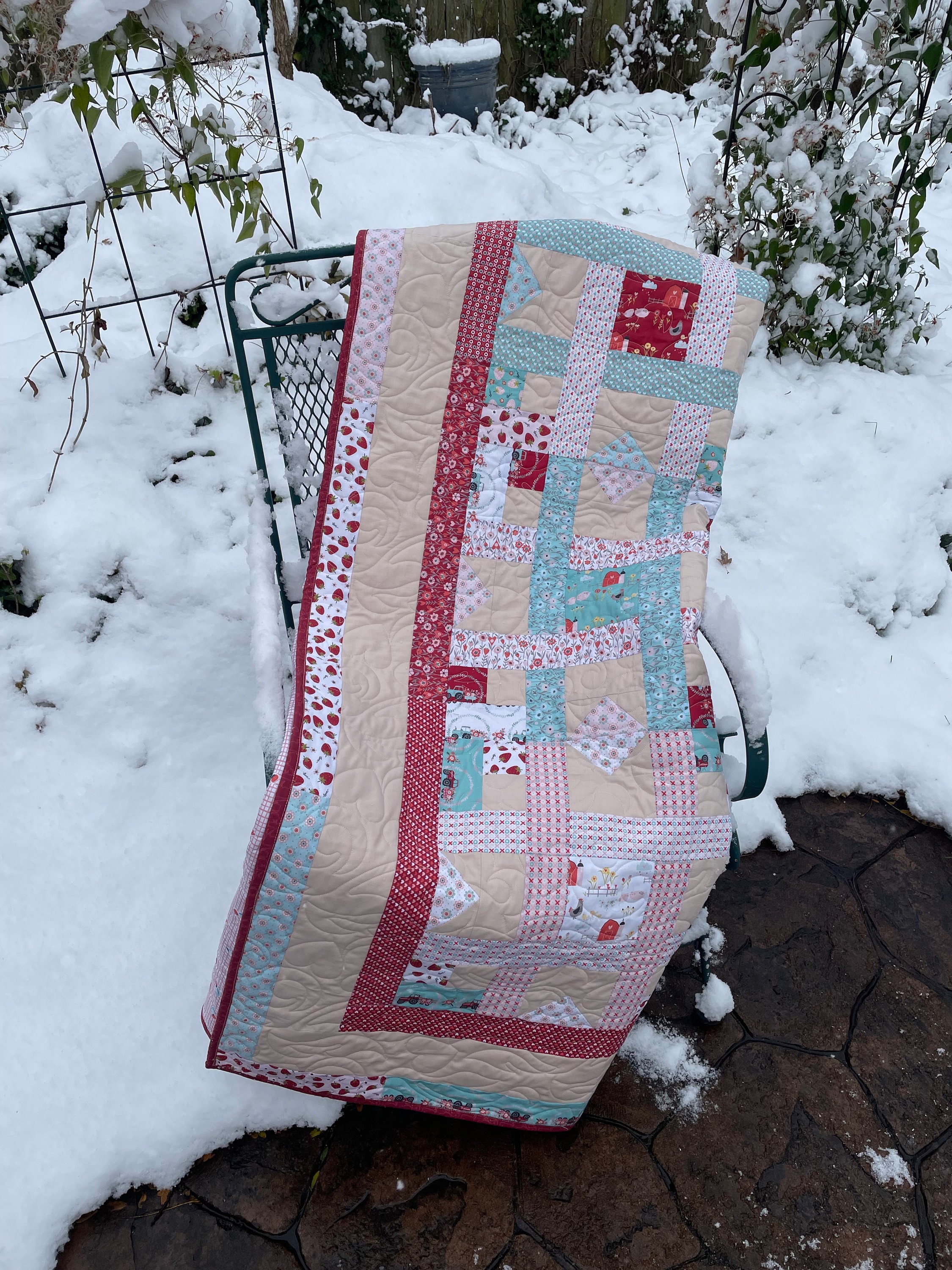 Barbedwire Downloadable Quilt Pattern - Etsy