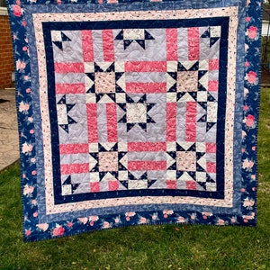 Shadow Stars Quilt PDF Pattern - Etsy