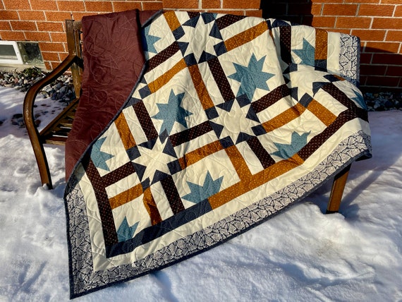 Shadow Stars Quilt PDF Pattern | Etsy