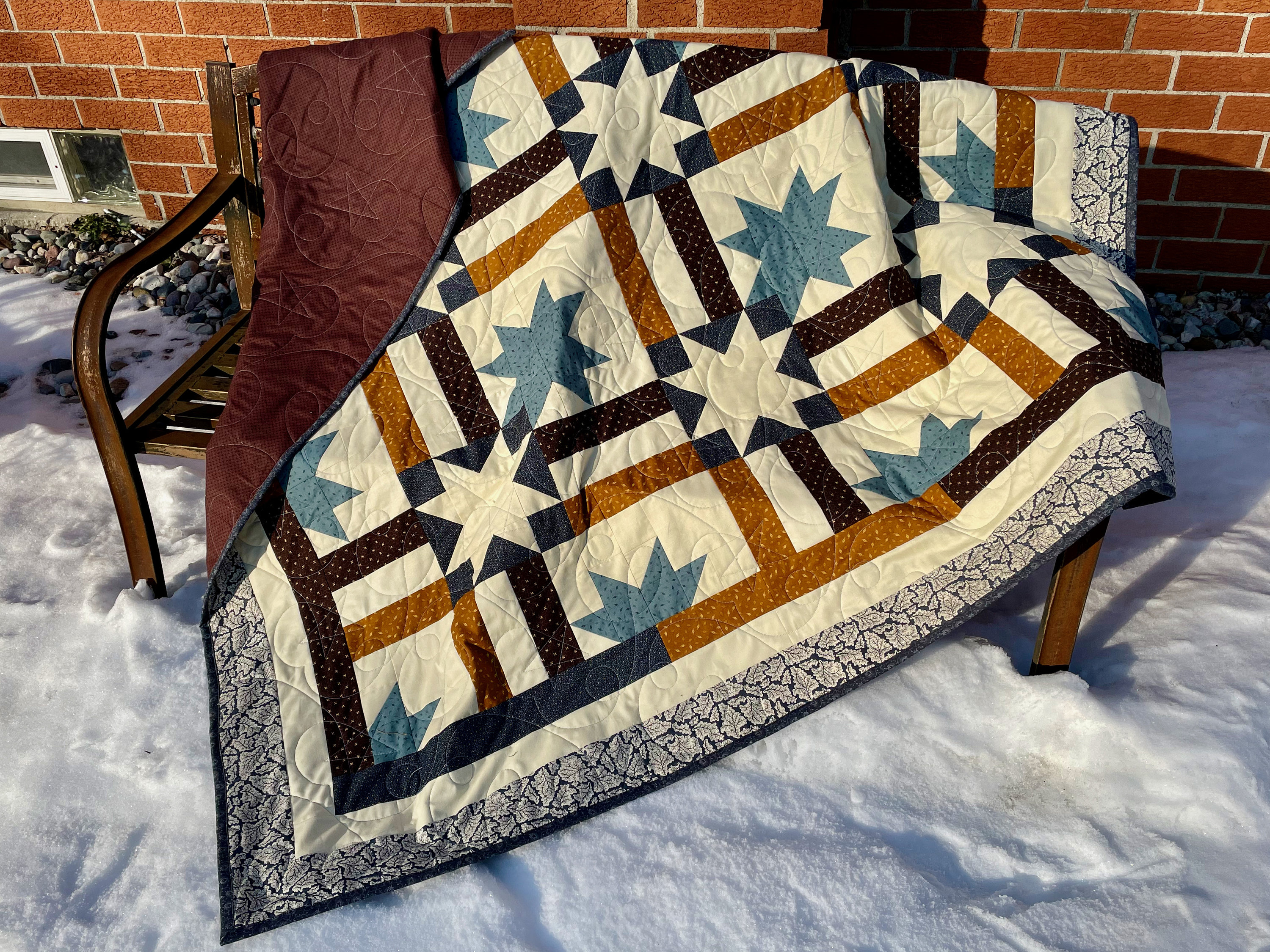 Shadow Stars Quilt PDF Pattern - Etsy