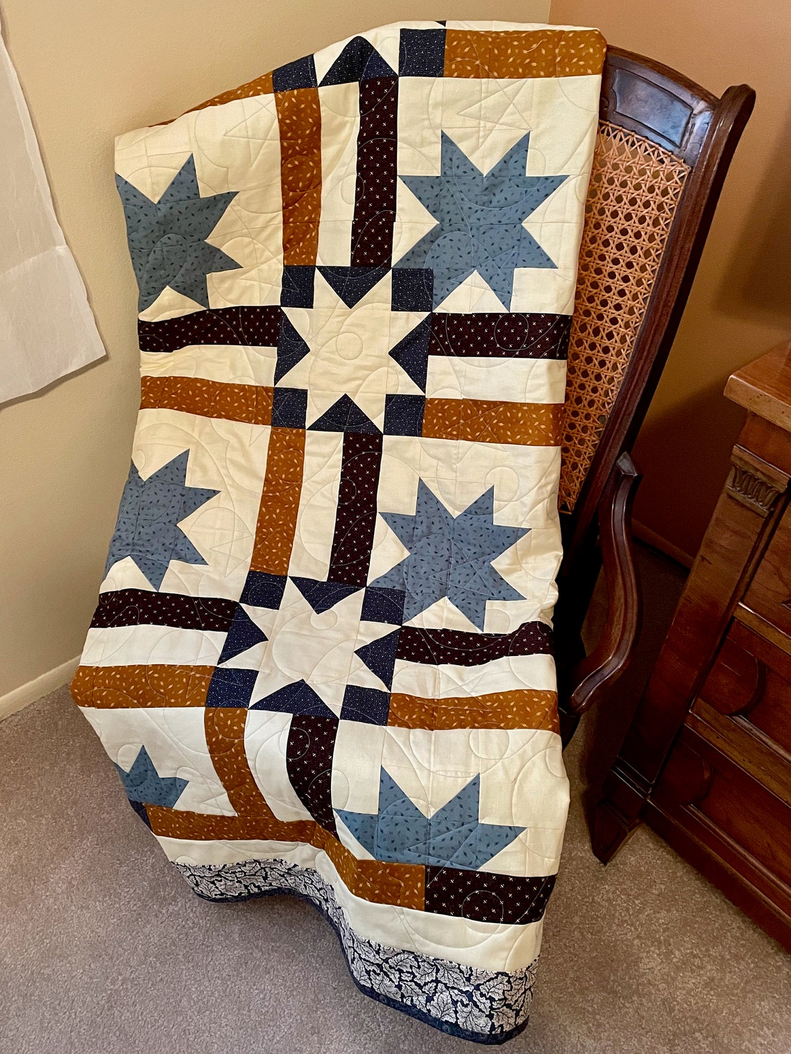 Shadow Stars Quilt PDF Pattern - Etsy