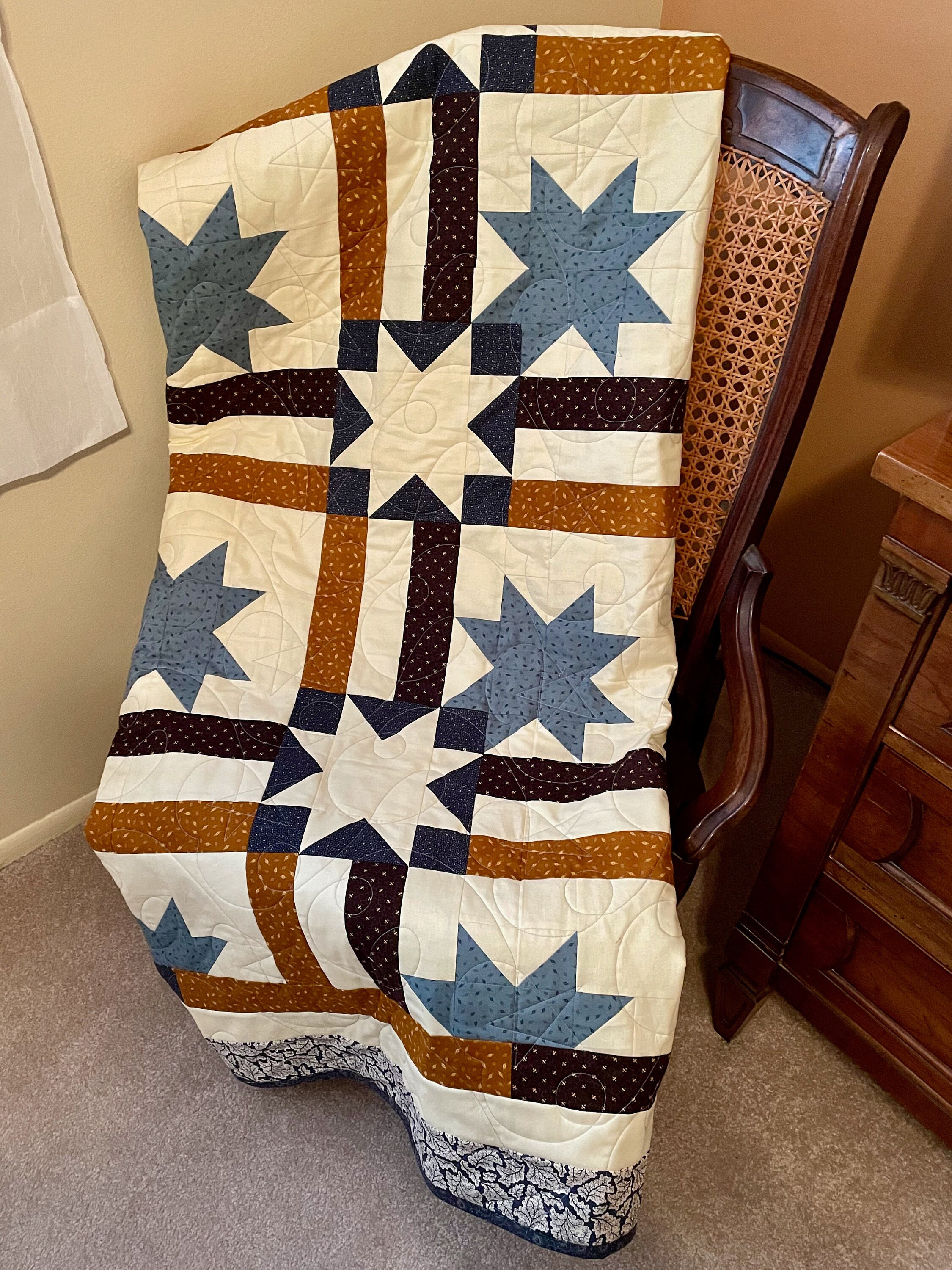 Shadow Stars Quilt PDF Pattern - Etsy