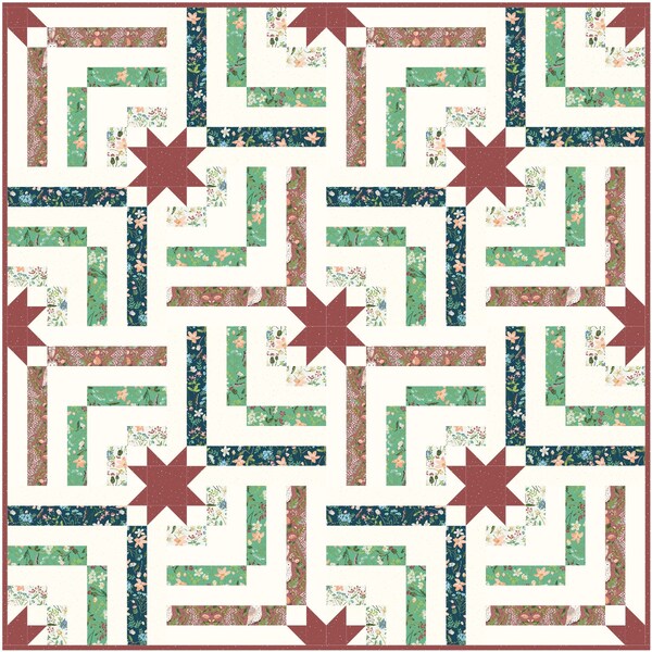 Friendship Star Quilt Pattern - Etsy