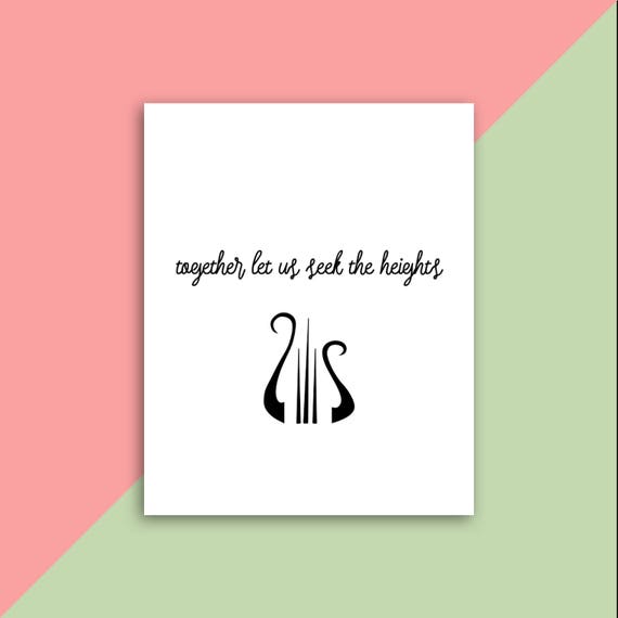 Sorority Poster Alpha Chi Omega AXO | Etsy