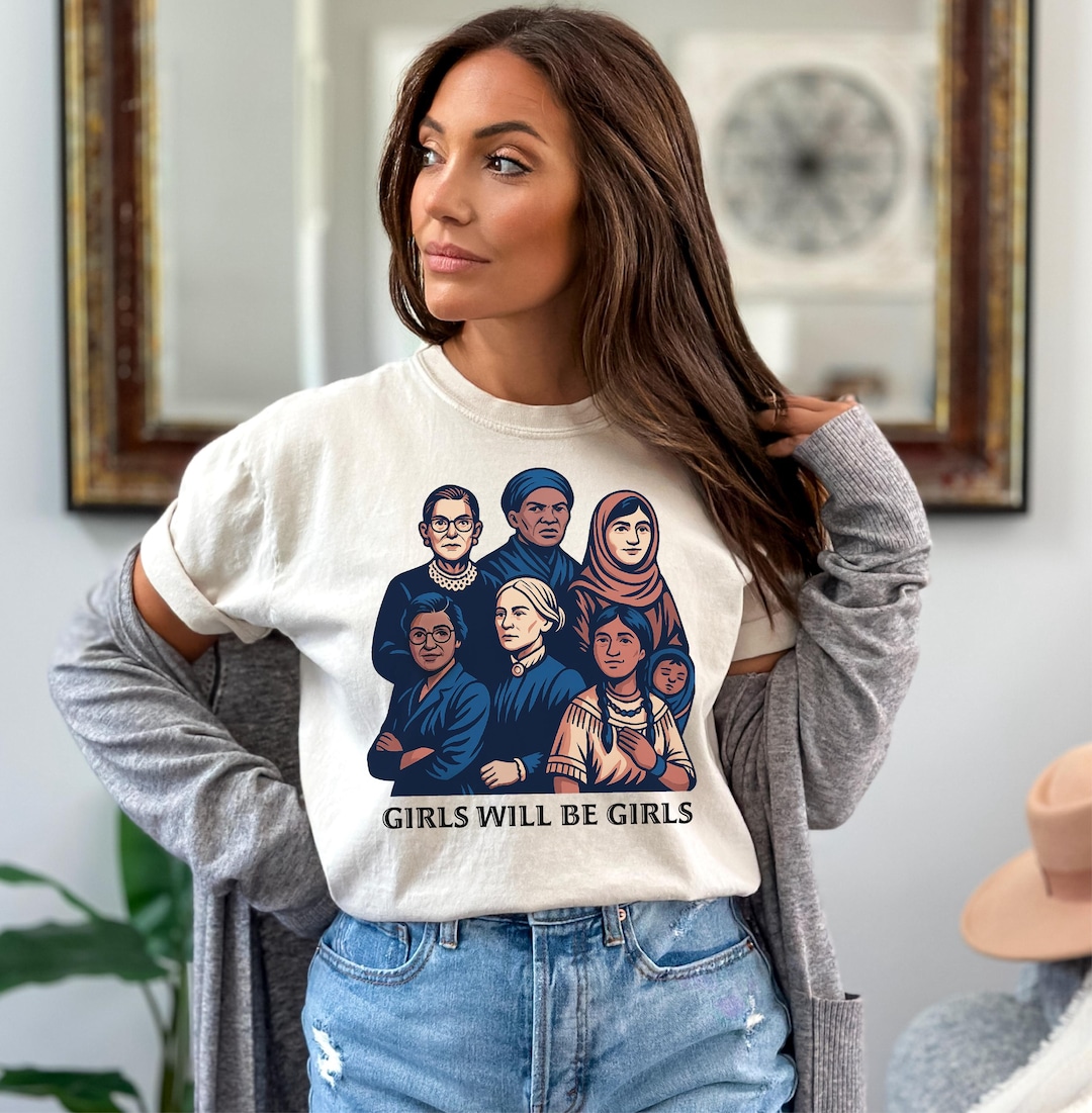 Iconic Women of History T-shirt | Sacagawea, RBG, Rosa Parks, Malala ...