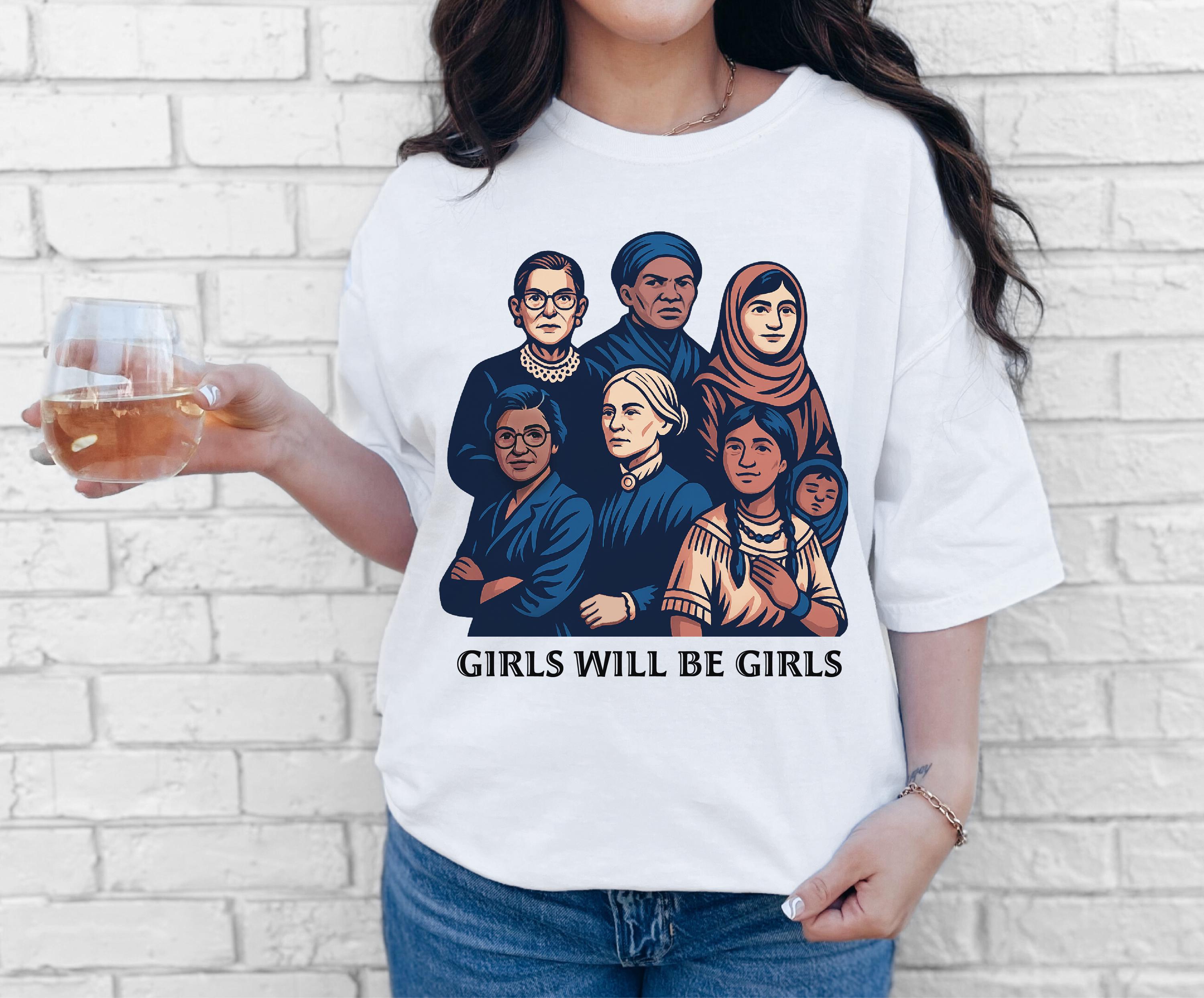 Iconic Women of History T-shirt | Sacagawea, RBG, Rosa Parks, Malala ...