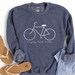 Enjoy the Ride Sweatshirt | Gift for Her | Gift for Bike Rider ...