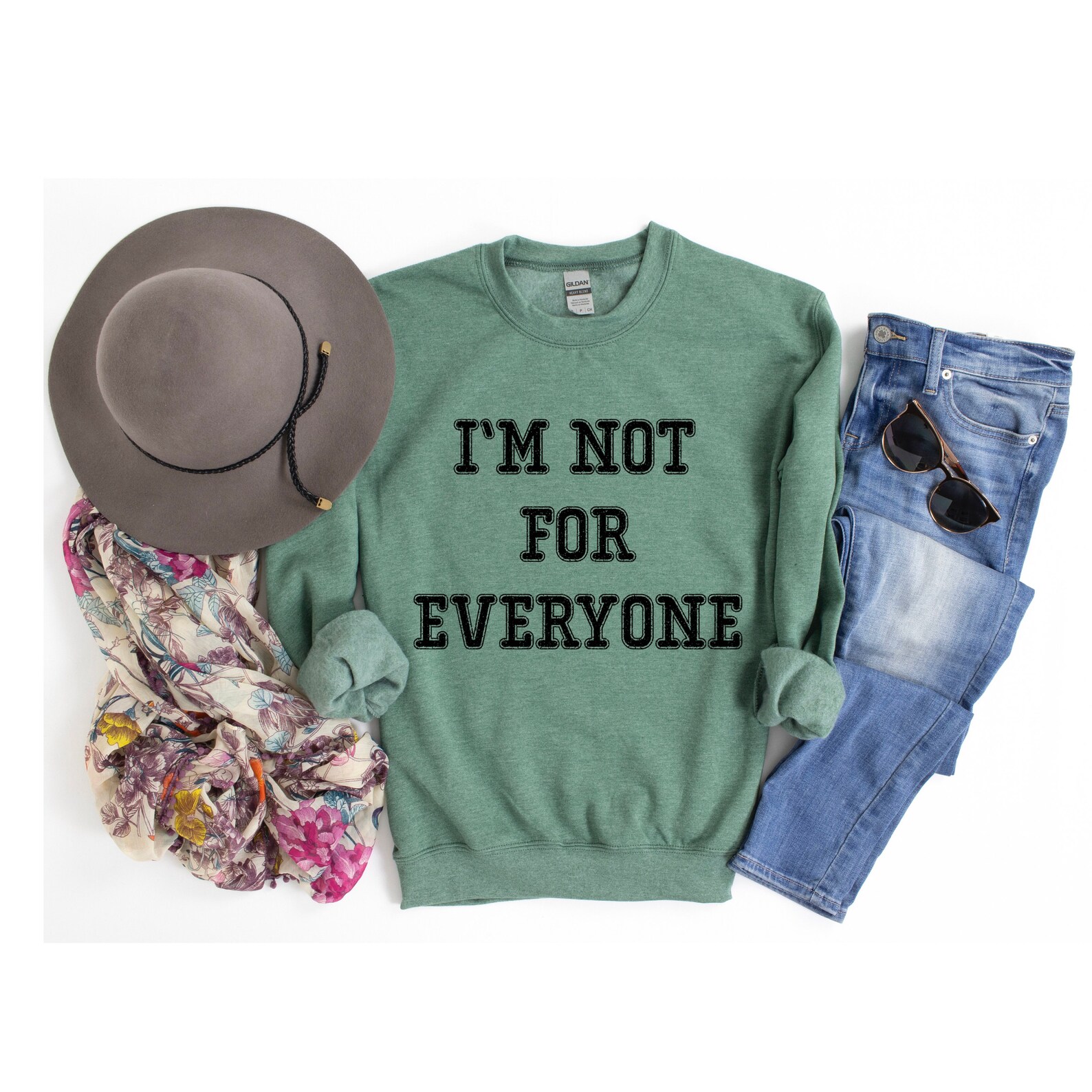 I'm Not for Everyone Sweatshirt Gift for Her Best - Etsy