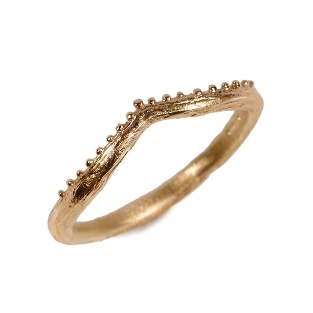 Woodland Wishbone Ring - Etsy