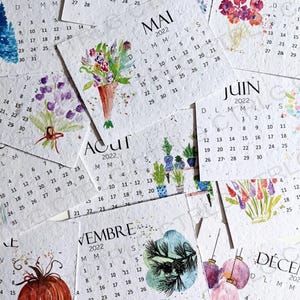 Plantable Calendar 2026, Wild Flower Seeds, Calendar on White Wild ...