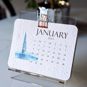 Plantable Calendar 2026, Wild Flower Seeds, Calendar on White Wild ...