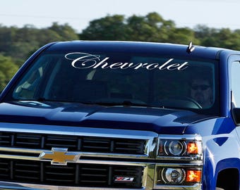 Chevy tailgate decal | Etsy