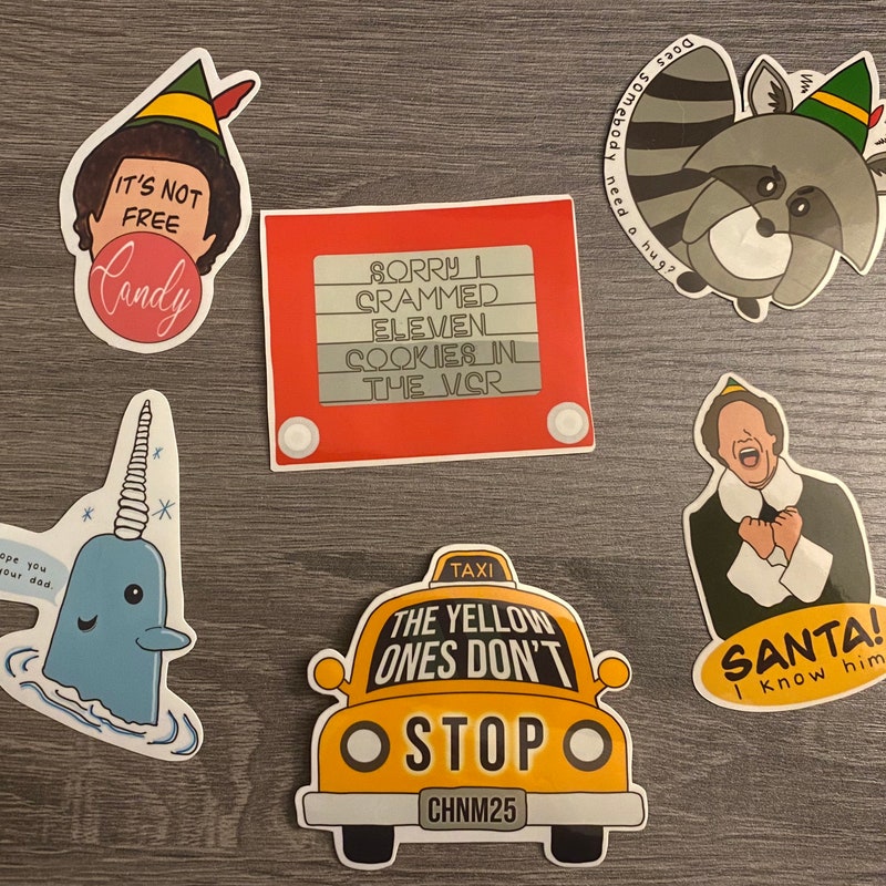 Elf Stickers - Etsy