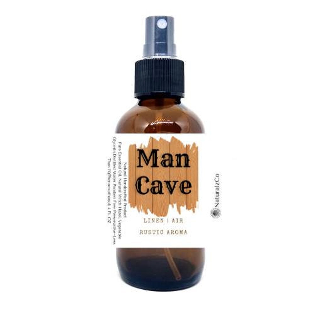 Man Cave Woodsy Room Spray | Rustic | Men's Spray | All Natural | Air ...
