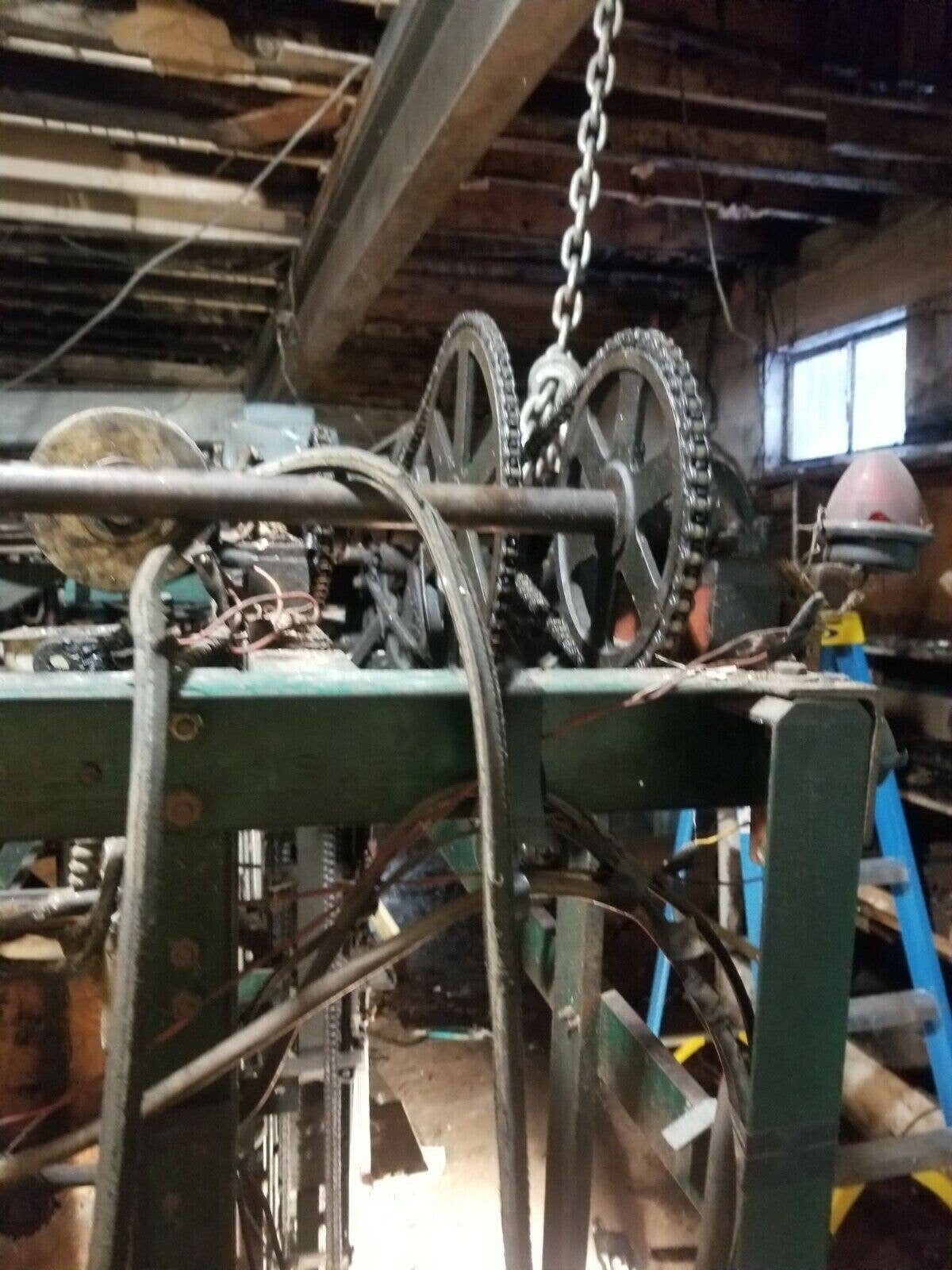 Vintage WORKING Kinetic Steampunk Sculpture Authentic Duckpin Pinsetter ...