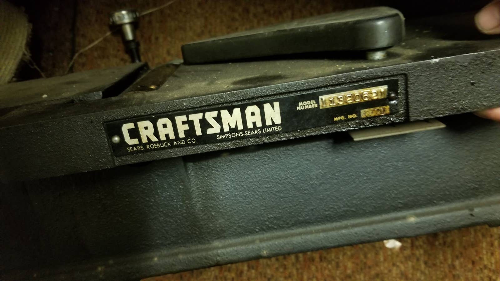 Vintage Craftsman 6-1/8 Jointer-planer Model 113.20621 - Etsy