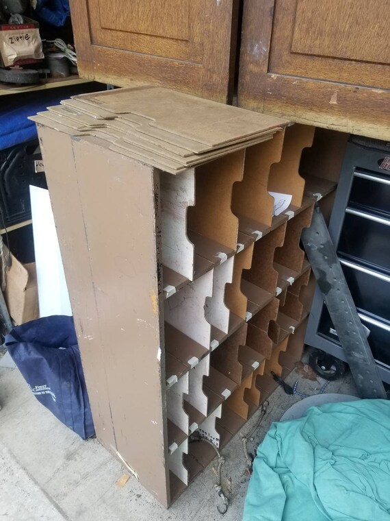 Cardboard Literature Organizer
