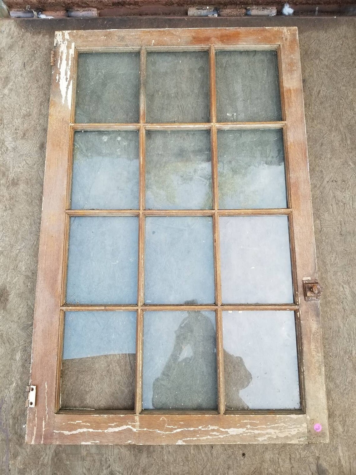 VINTAGE 12 Pane Wooden Window RUSTIC Farmhouse - Etsy