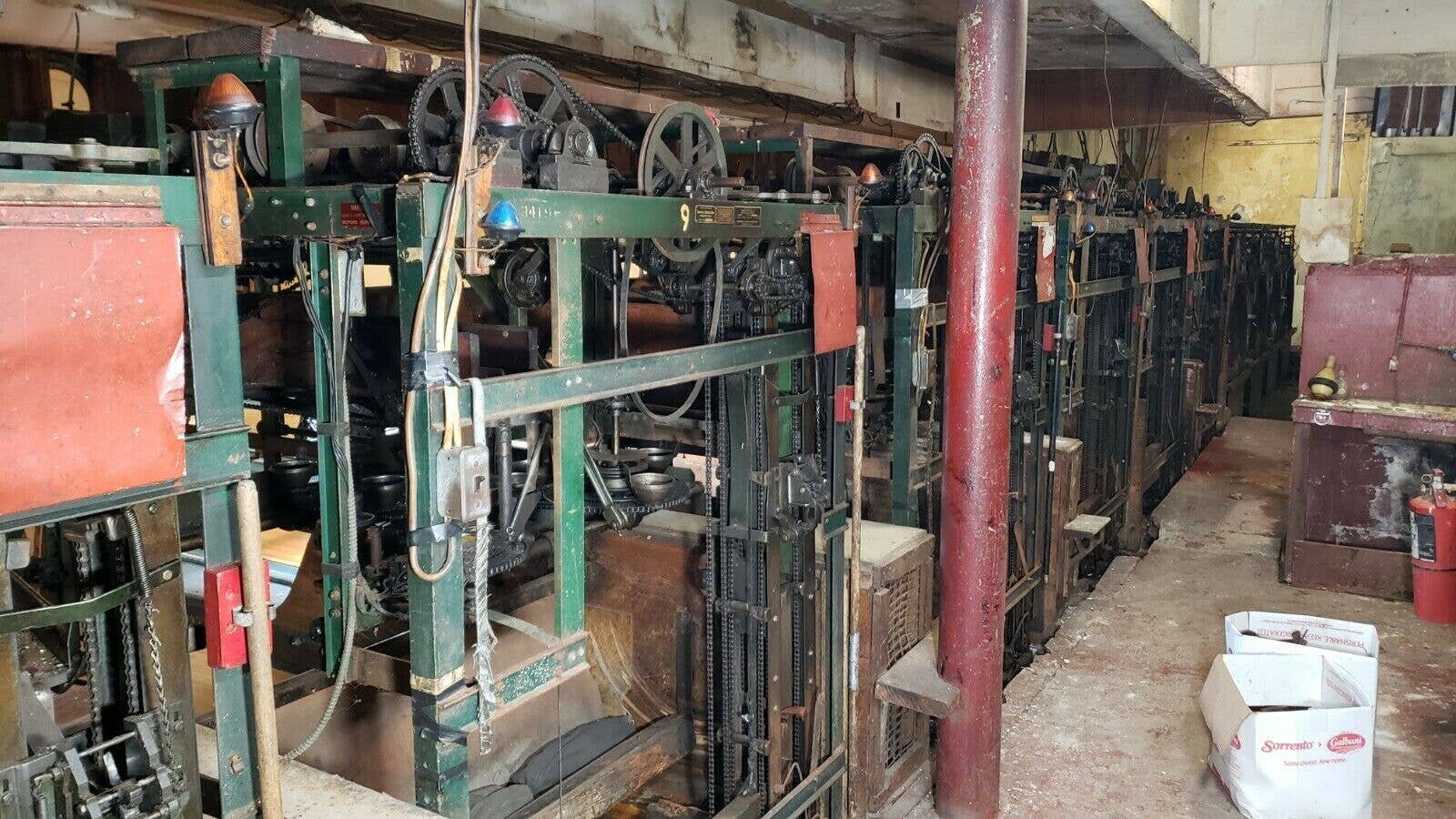 Vintage WORKING Kinetic Steampunk Sculpture Authentic Duckpin Pinsetter ...