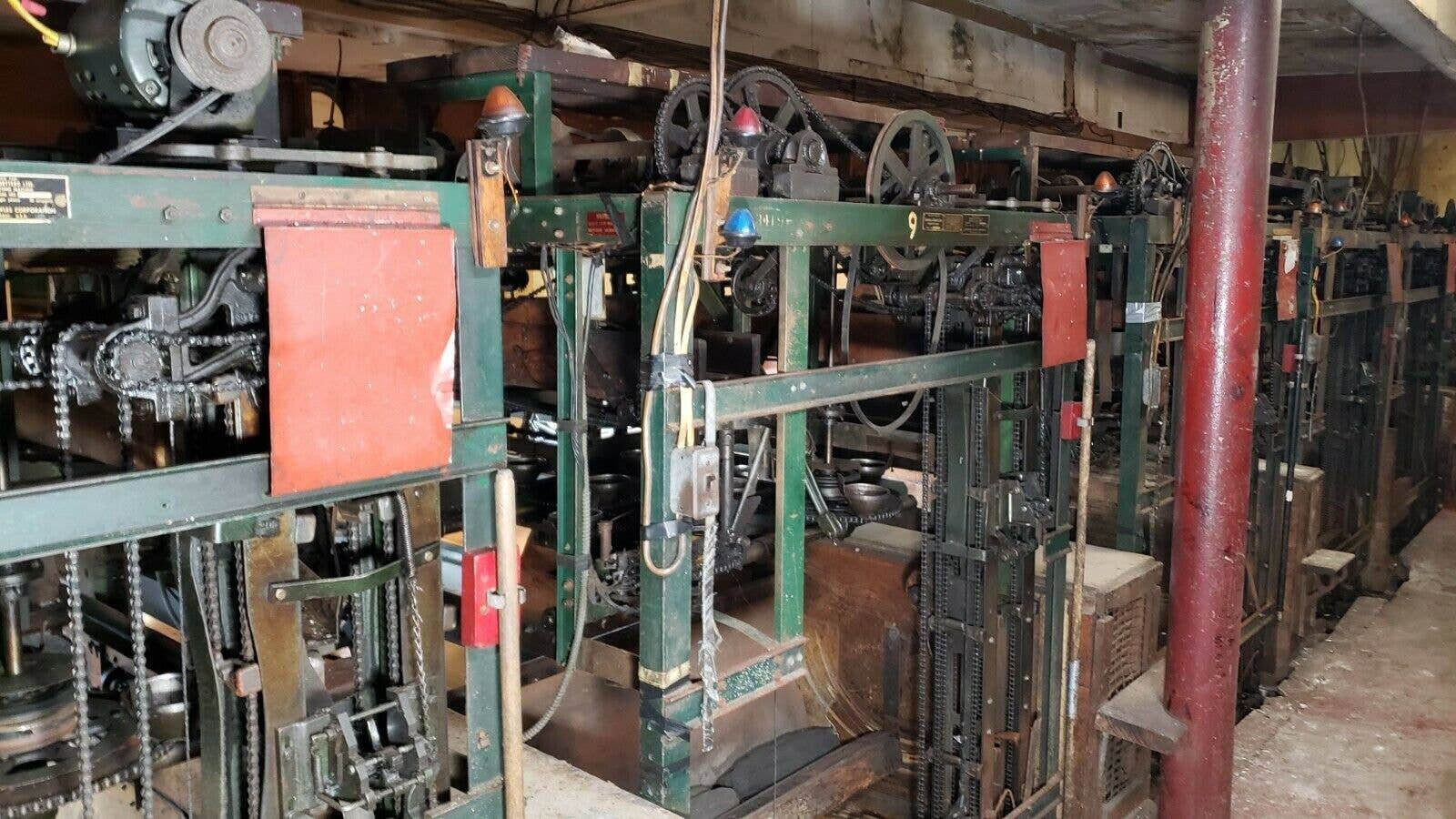 Vintage WORKING Kinetic Steampunk Sculpture Authentic Duckpin Pinsetter ...