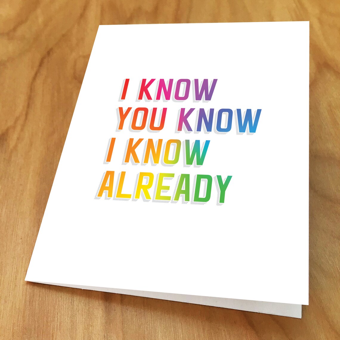 Coming Out Card for Expressing LGBTQ Pride Support | Etsy