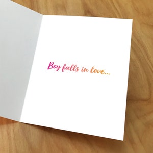 Love Card for Male Same-sex Relationship LOVBOY4CRD | Etsy