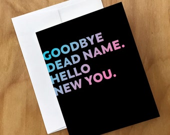 Greeting Card: What's in a Name, Sometimes, Everything — LGBT ...