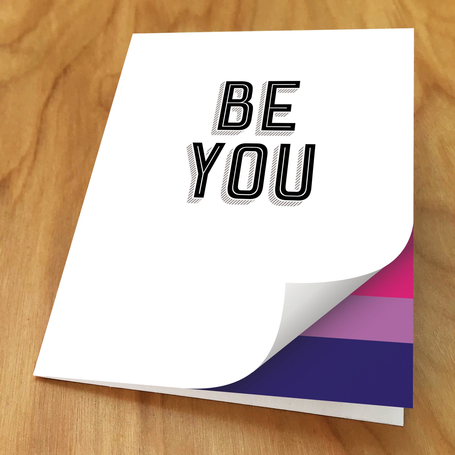 Bisexual Coming Out and Encouragement Card BISX2CRD - Etsy