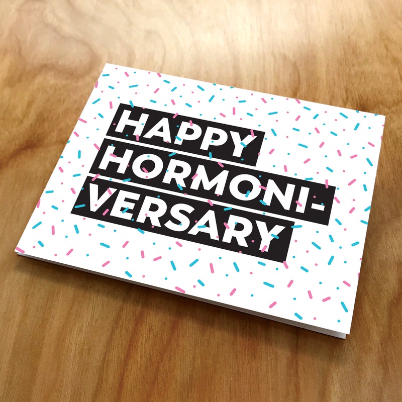 Trans Birthday Card - Etsy