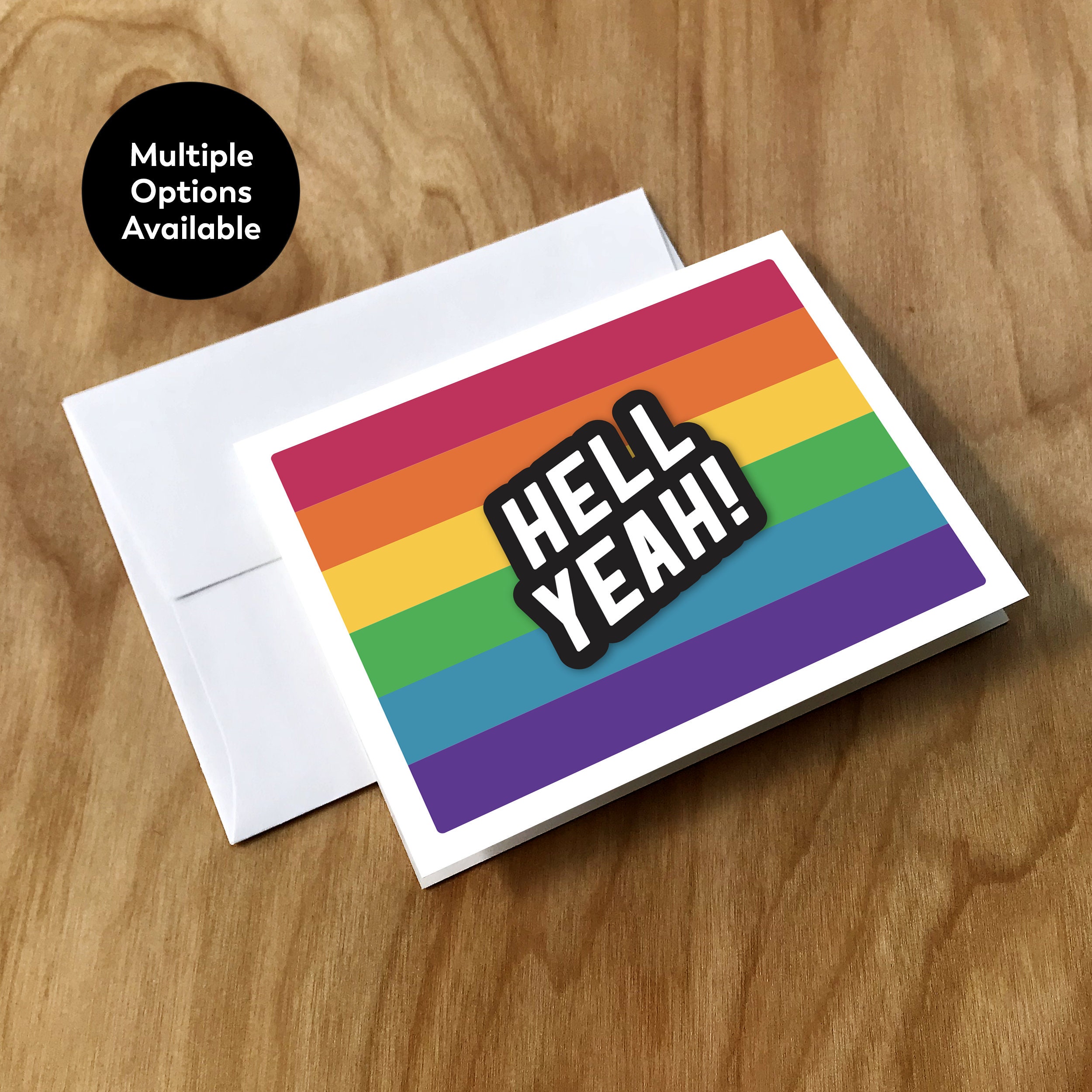 Coming Out Card for Expressing LGBTQ Pride Support - Etsy