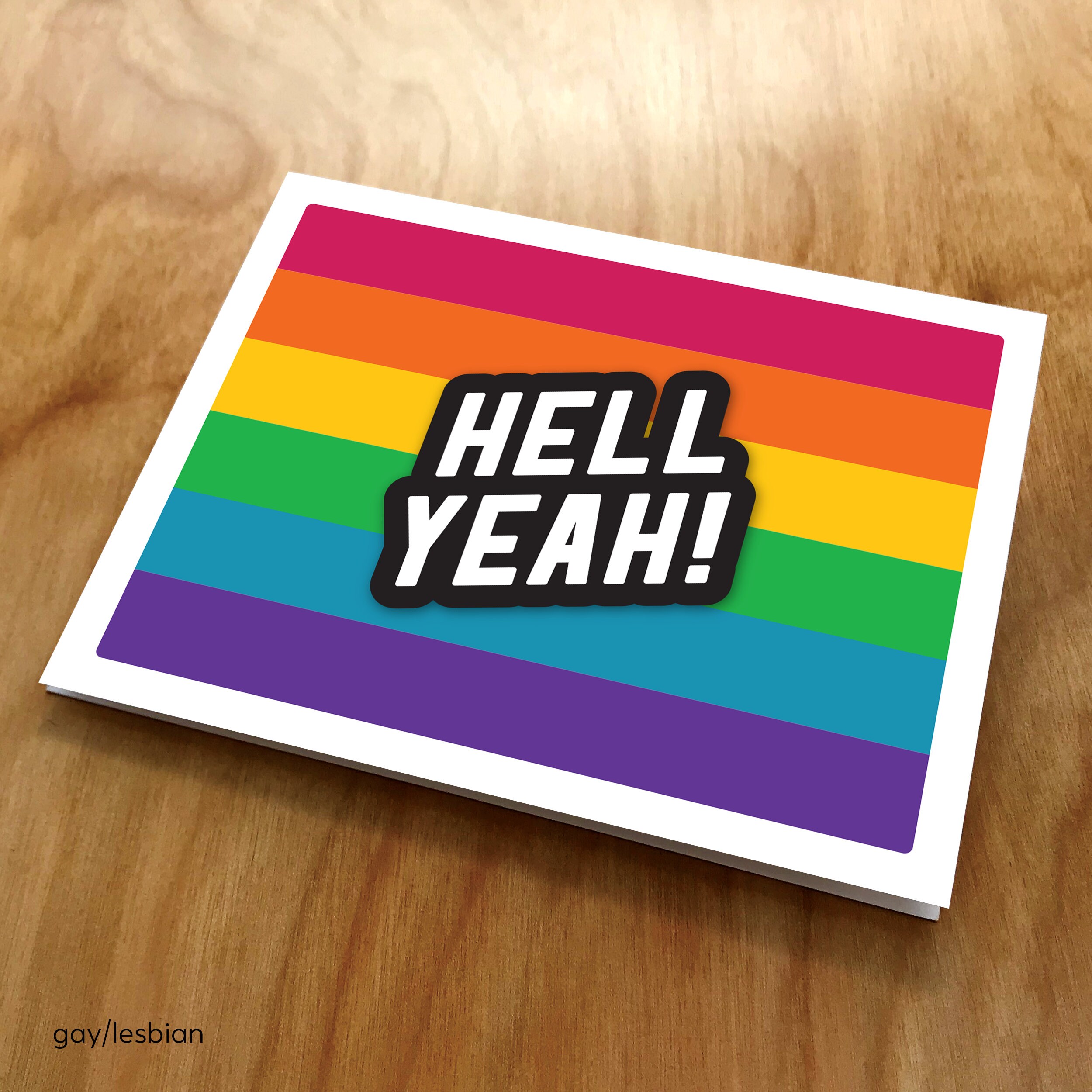 Coming Out Card for Expressing LGBTQ Pride Support - Etsy